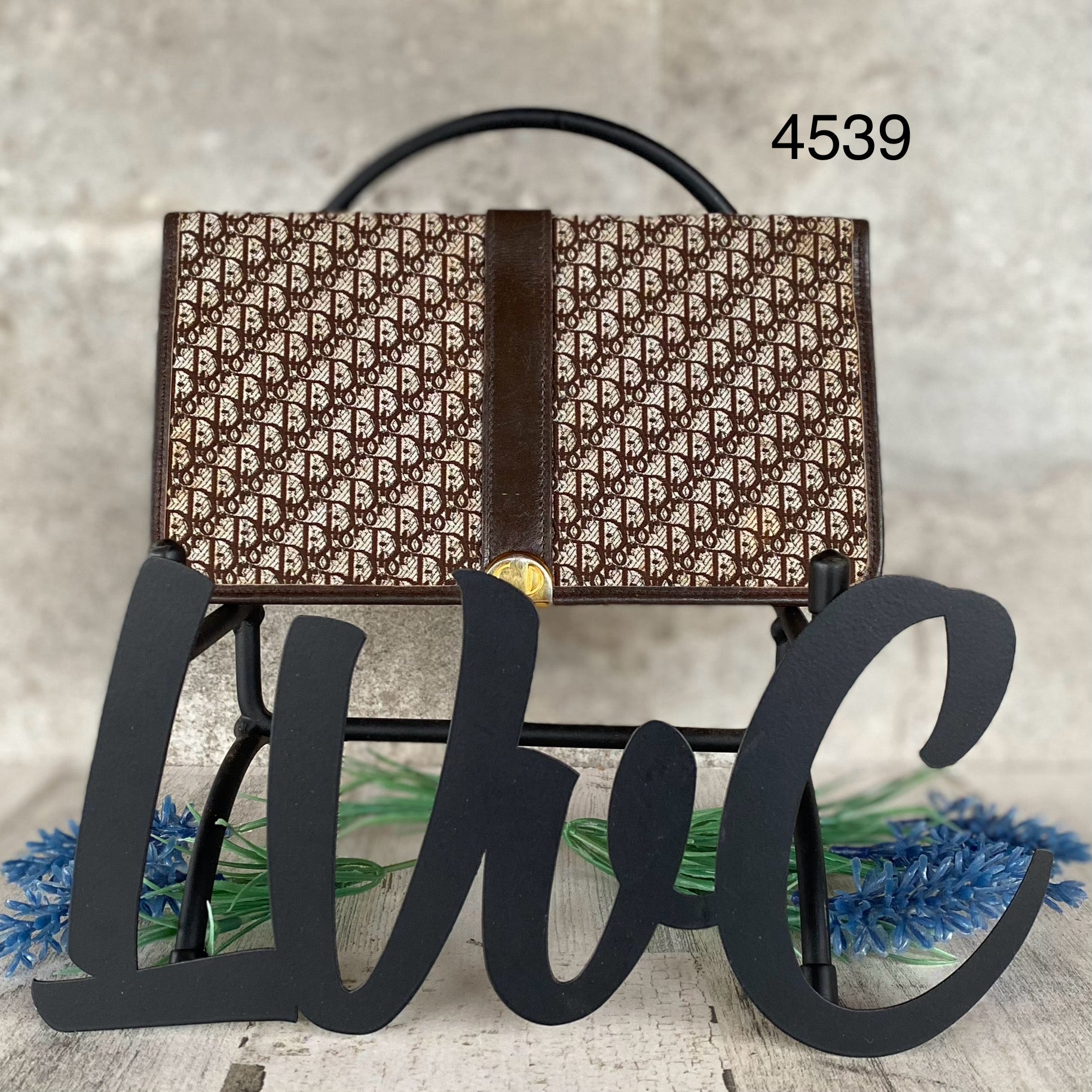 Preloved CD Cheque Wallet vintage – lvvintagecloset